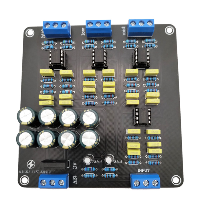 Spreeshop NE5532 Speaker Crossover Filter Dual-Channel 2.0 Stereo High ...