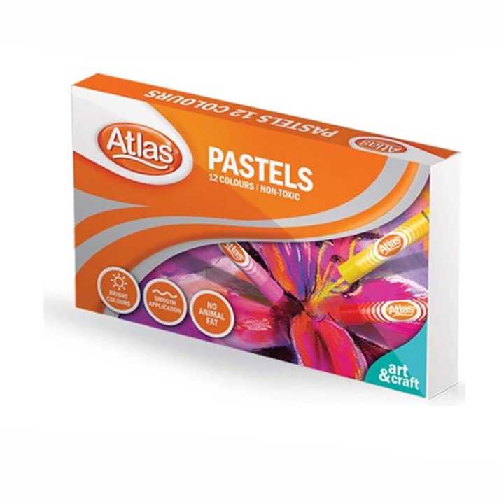 Atlas color pastel 12 colors | Daraz.lk