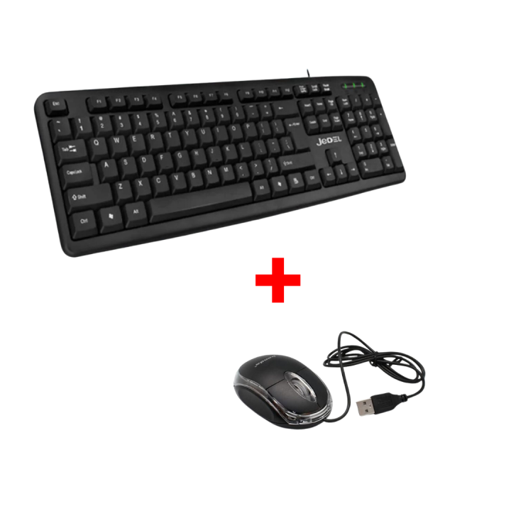 Usb Keyboard And Wired Mouse | Daraz.lk