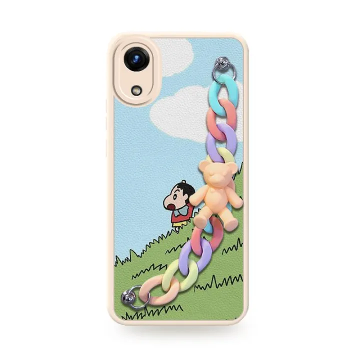 Anti-fall imitation leather Phone Case For Samsung Galaxy A03 Core/SM ...