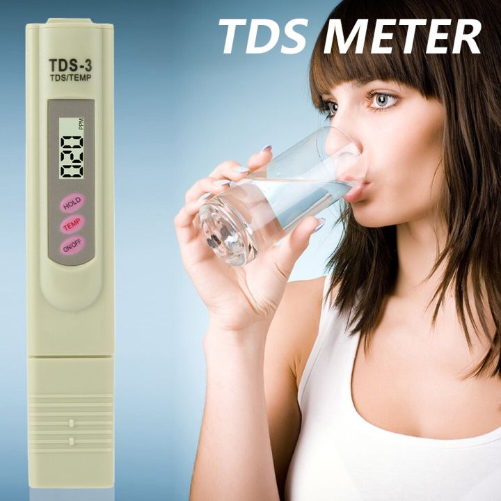 TDS-3 Water Quality Testing Portable Pen Portable Digital Water Meter ...