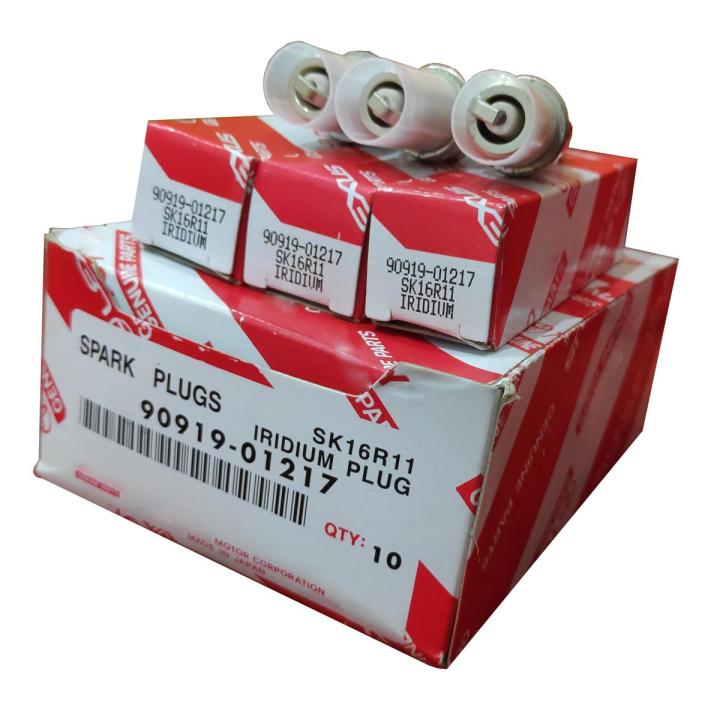 Spark Plug For Alion Corolla ZZE121 Belta Prius (4 pcs) 90919-01217 ...