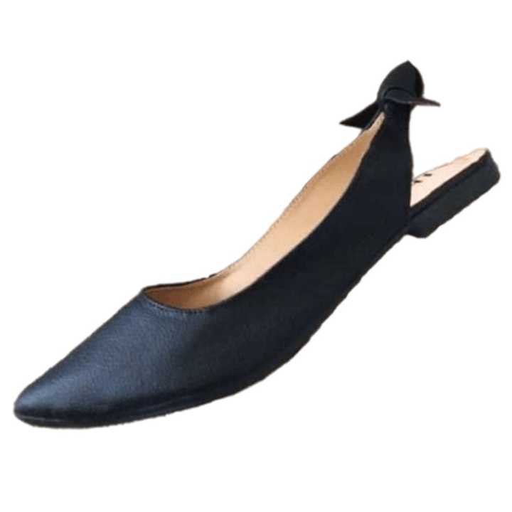 Girls Court Shoe- Black | Daraz.lk