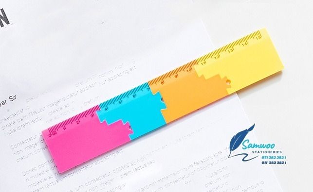 Colorful Ruler Jigsaw Puzzle Educational Toy for Kids | Daraz.lk