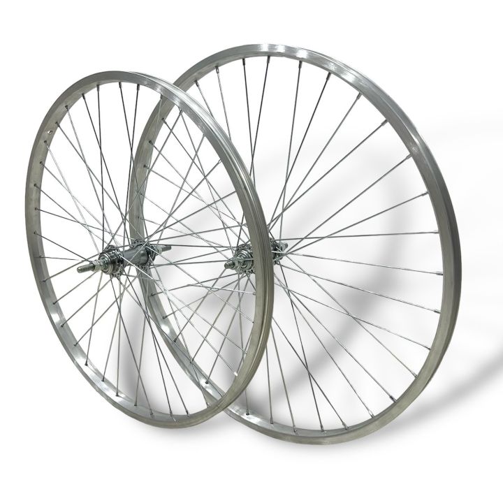 Bicycle Alloy Rim, Double Side Thread Hub 36/36 Holes 24 and 26 Wheel ...