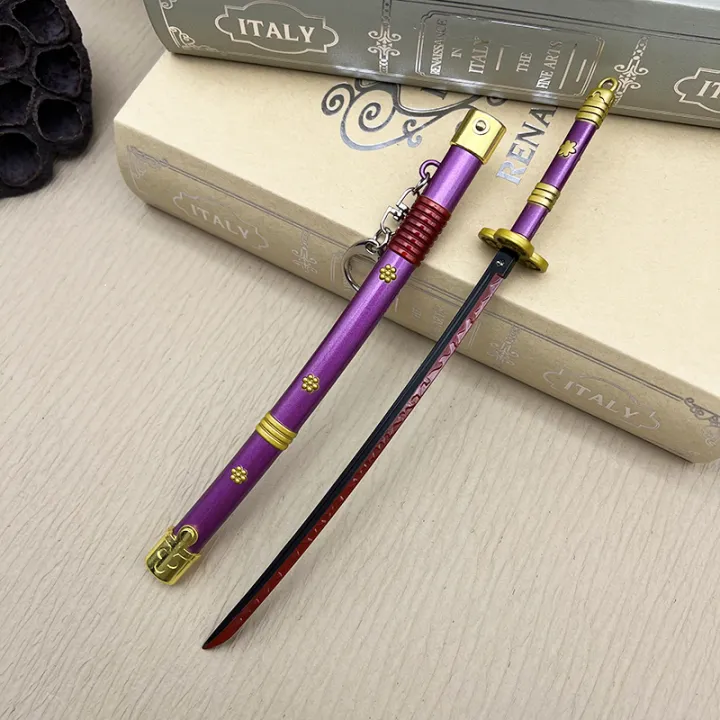 24cm Enma Katana Roronoa Zoro One OP Piece Anime Peripherals 1:6 Full ...