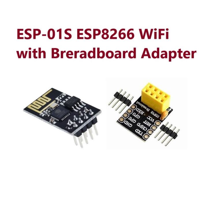ESP-01S ESP8266 Module with Breadboard Adapter | Daraz.lk