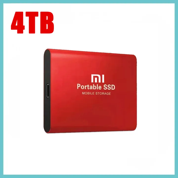 New Xiaomi Portable 128TB SSD 4TB 16TB External Hard Drive Type-C USB 3 ...