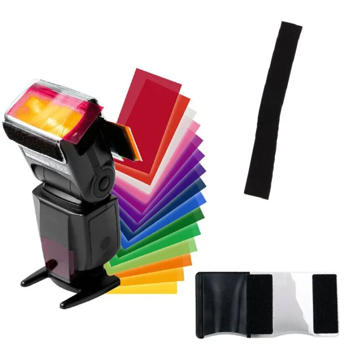 12 Colors Filter Studio Lighting Filter for Camera Drop Shipping | Daraz.lk