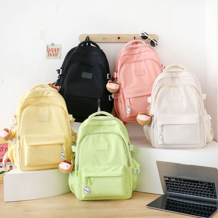 Fashion Women Large Capacity Waterproof College Backpack Trendy Girls ...