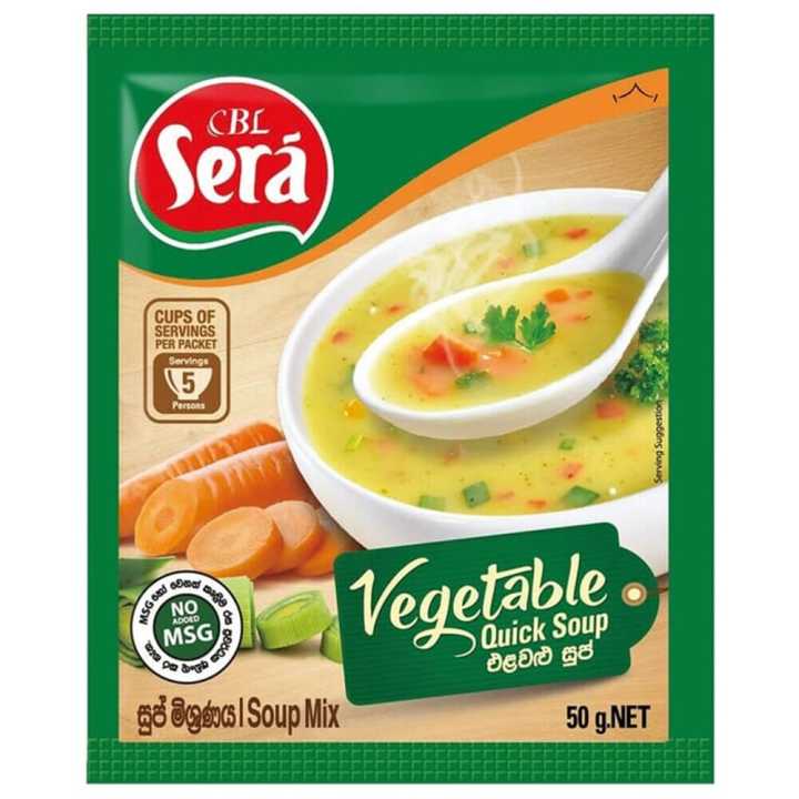 Sera Soup Vegetable 50g | Daraz.lk