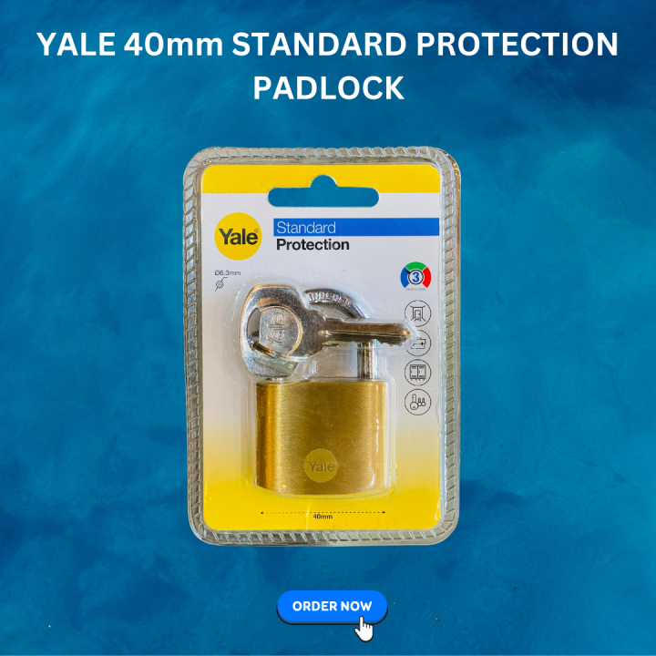 Yale 40mm Standard Protection Padlock | Daraz.lk