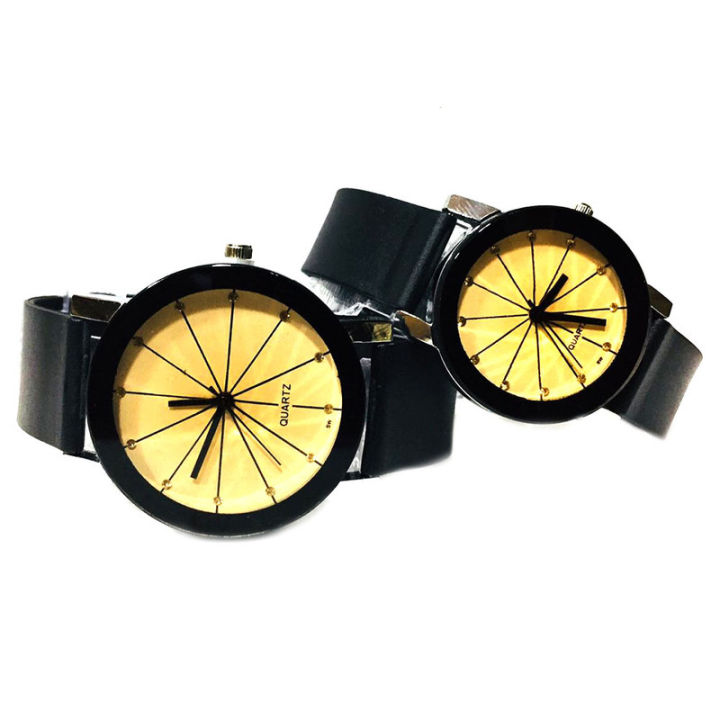 Kebino Couple Watch Black | Daraz.lk