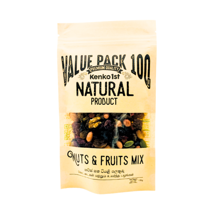 Nuts & Fruits Mix (Kenko1st) - 100g | Daraz.lk