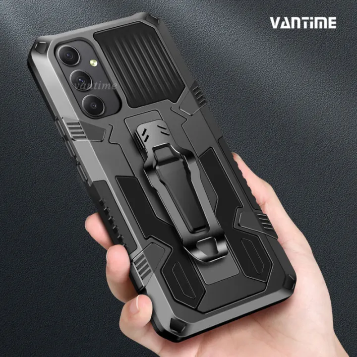 Vantime for Samsung Galaxy A34 A54 5G Belt Clip Case Kickstand Slim ...