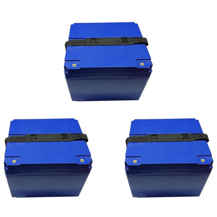 3X 60V20A/72V20A LiFePo4 LiMn2O4 LiCoO2 Battery Storage Box Plastic ...