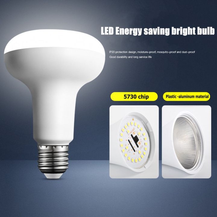E27 220V 6W 9W 12W 15W Led bulb Energy saving R39 R50 R63 R80 E14 Base ...