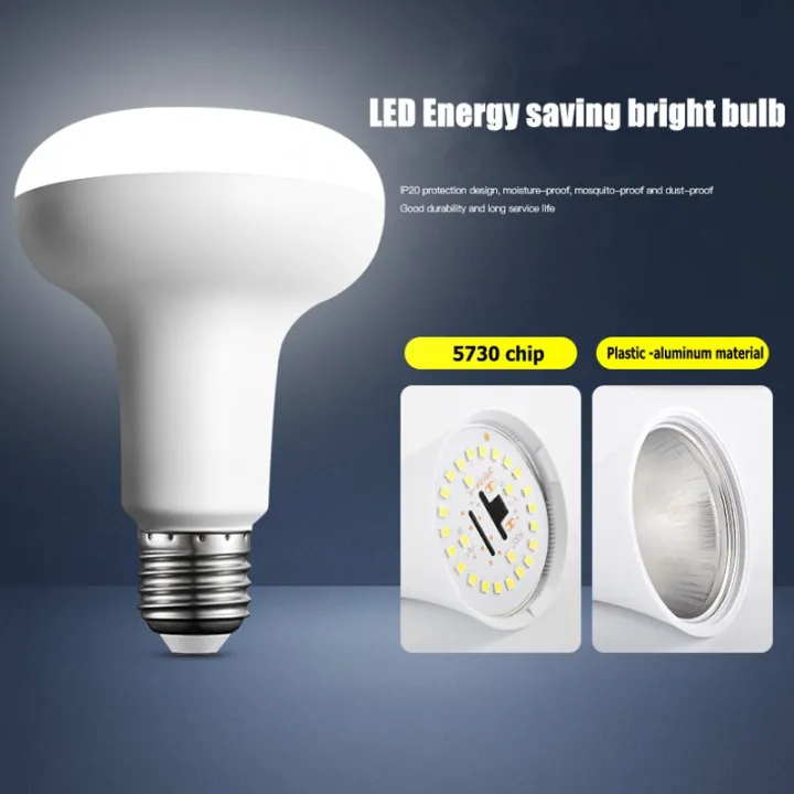 E27 220V 6W 9W 12W 15W Led bulb Energy saving R39 R50 R63 R80 E14 Base Led Bulb Bombillas Lamp ...
