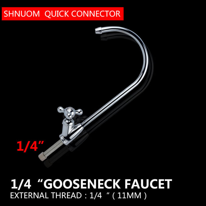 Gooseneck Water Purifier Faucet Reverse Osmosis Drinking Water Filter ...