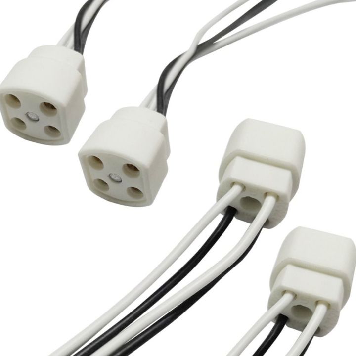 4 PCS Circline Ceramics G10Q Tube Light Socket 4-Pin FC8T9/DL | Daraz.lk
