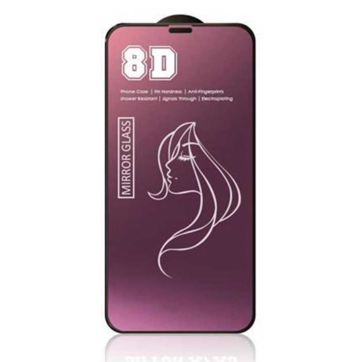 Premium Purple 8D Mirror Tempered Glass For Samsung M10 | Daraz.lk