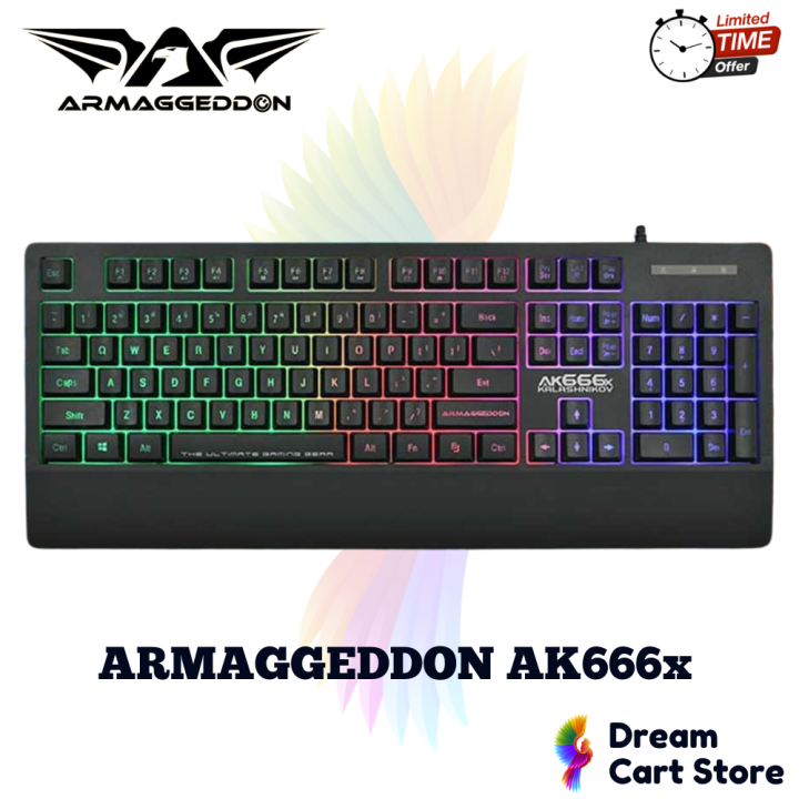 Armaggeddon AK666x Gaming Keyboard | Daraz.lk