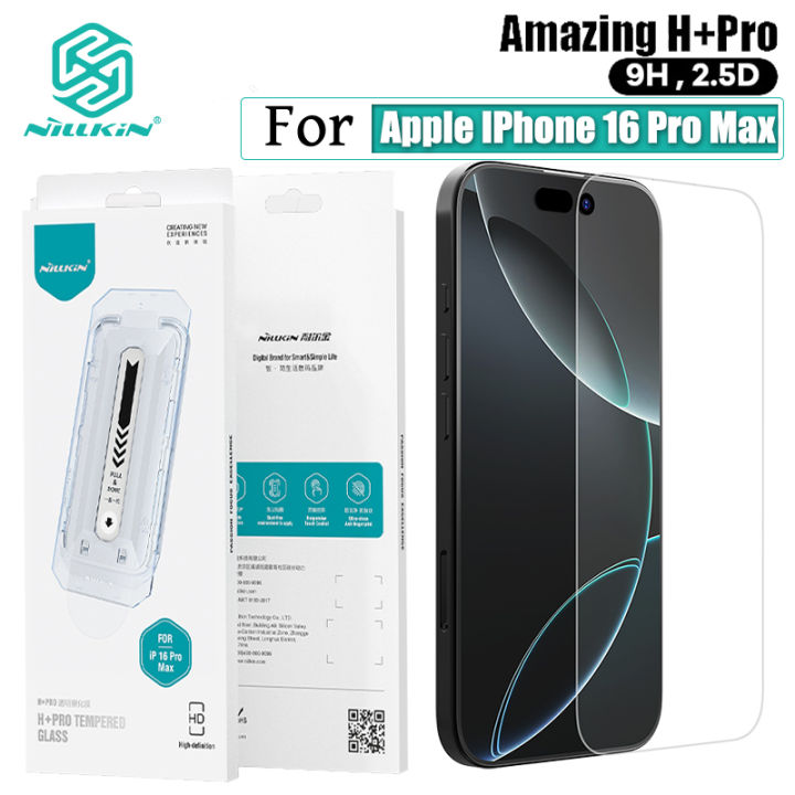 Nillkin 9H HD Screen Protectors glass for iPhone 16 Pro Max Ultra Thin ...