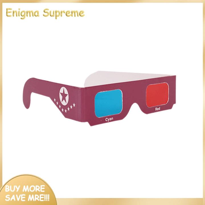Enigma- 3d Cardboard Glasses Kids Diy 3d Glasses Science Experiment Toy ...