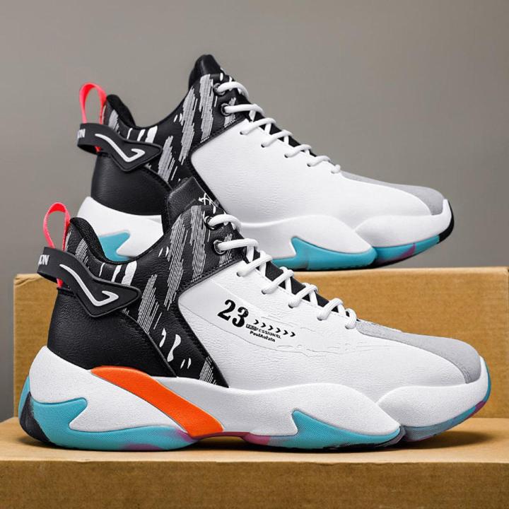 High Top Sneakers Men's Autumn New Trendy All-Match Casual Dad Shoes ...