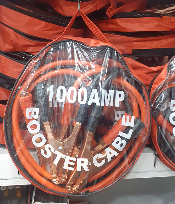 Professional Jumper Battery CABLE 1000 AMP Booster Cable Heavy Duty ...