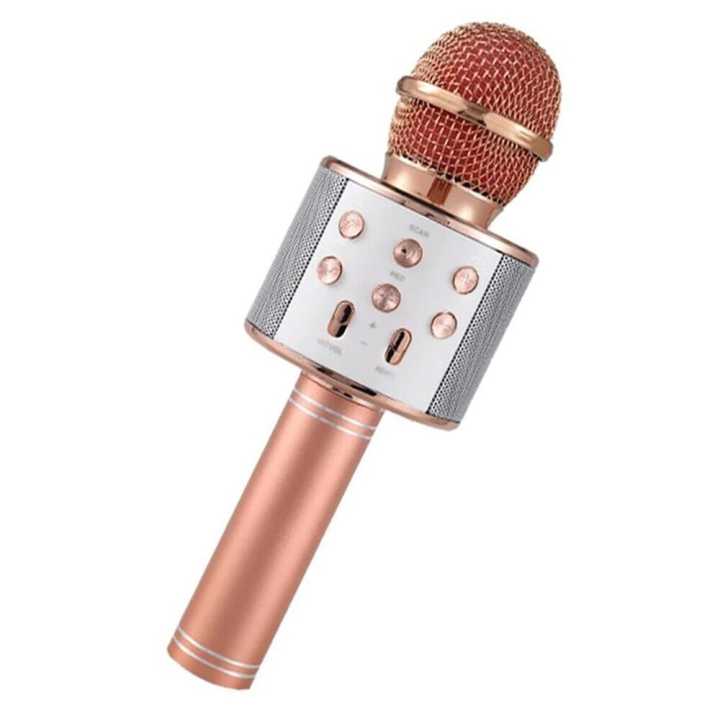 Hight Quality Wireless Microphone Bluetooth Karaoke Speaker Handheld Mic Ktv Party Player ...