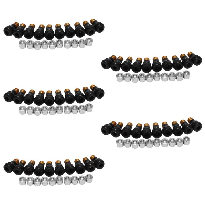 50Pcs Electric Scooter Tubeless Tire Vacuum Valve Wheel Gas Valve for ...