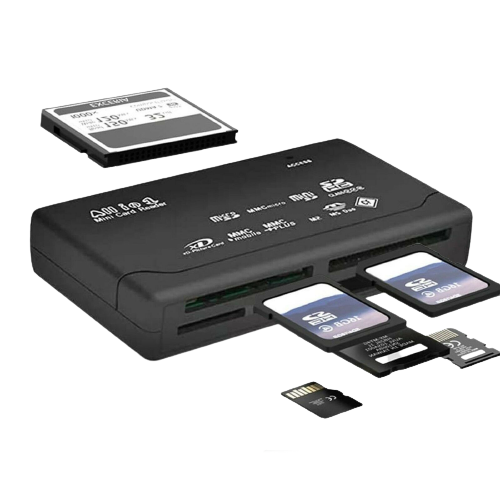 All-In-1 Portable Memory Card Reader Mini Usb 2.0 High Speed For Cf Xd ...