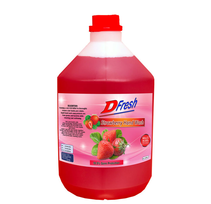 Hand Wash Strawberry 4L | Daraz.lk