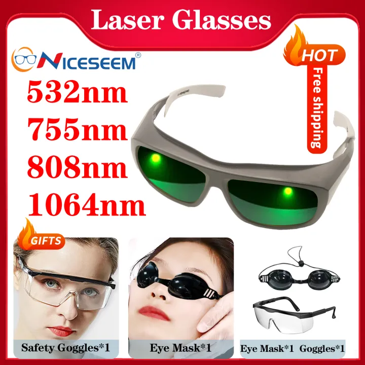 Laser Protective Glasses Hair Removal Goggles UV IPI IR IPL FPV 200 ...