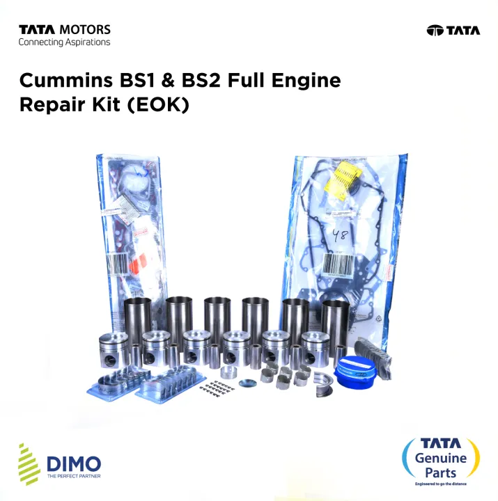 Cummins BS1 & BS2 Full Engine Repair Kit (EOK)+ENGINE OVERHAUL KIT 6BT ...