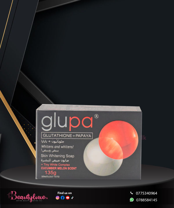 Glupa Whitening Soap 135g | Daraz.lk