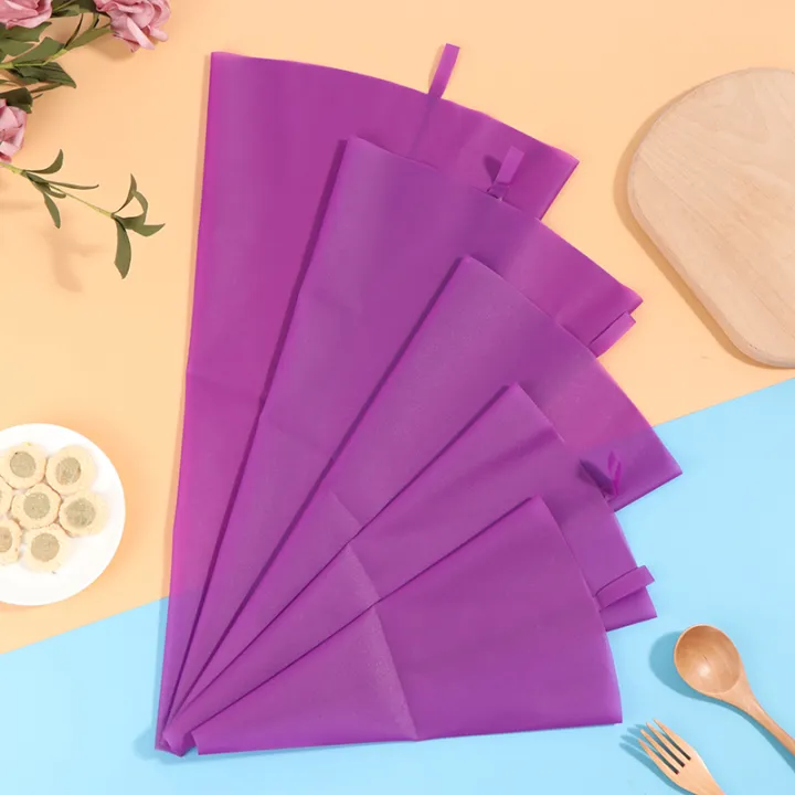 4 Sizes Silicone Reusable Pastry Bag Piping Cake Pastry Diy Cupcake ...