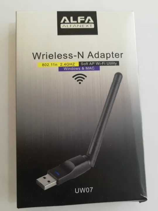 Alfa WIFI Network-N-Adapter UW07 Windows-Mac_-Linux-Rasberri Pi ...