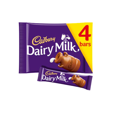 cadbury Dairy Milk 4Bars (117.2g) | Daraz.lk