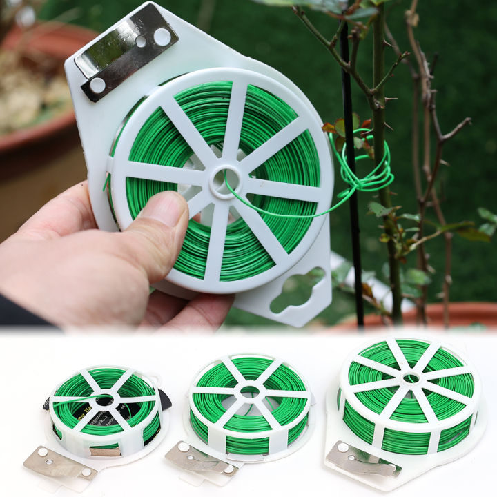 20/50/100M Gardening Tie Wrap Plastic Binding Line Cut Binding Line ...