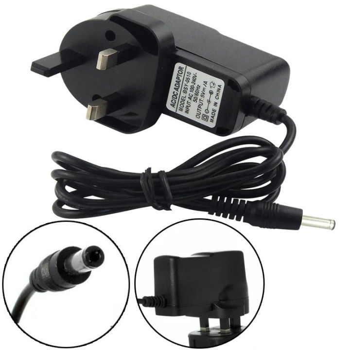 5V Volt 1A Main Power Supply AC/DC Adapter 3 Pin Charger Monitor ...