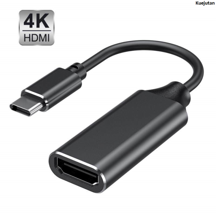 KuejutanSpecial YurKem OTG USB 3.1 Type C To HDMI Adapter Cable 4K ...