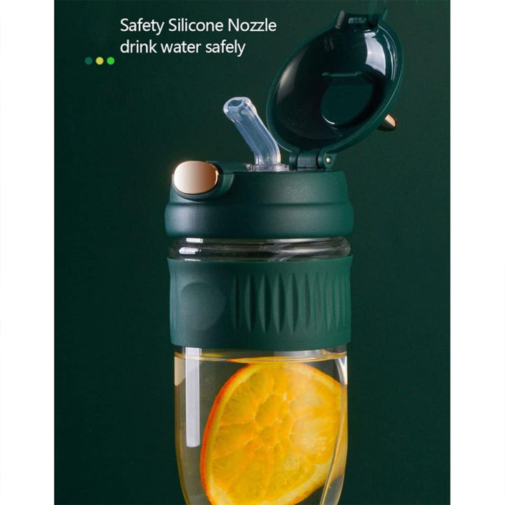 Glass Water Bottle Stylish Cute Glass water Bottles For Girls | Daraz.lk