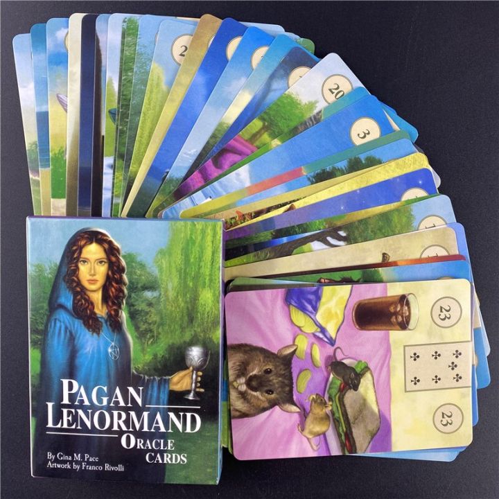 Pagan Lenormand Cards Full Oracle Divination Game Tarot In High quality ...