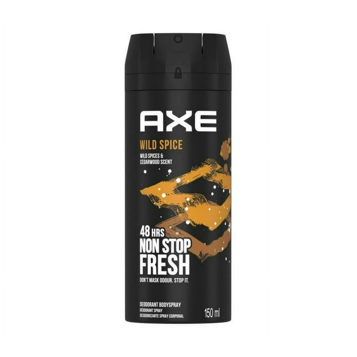 AXE Wild Spice Body Spray Deodorant 150ml Men Fragrance Perfume Non ...