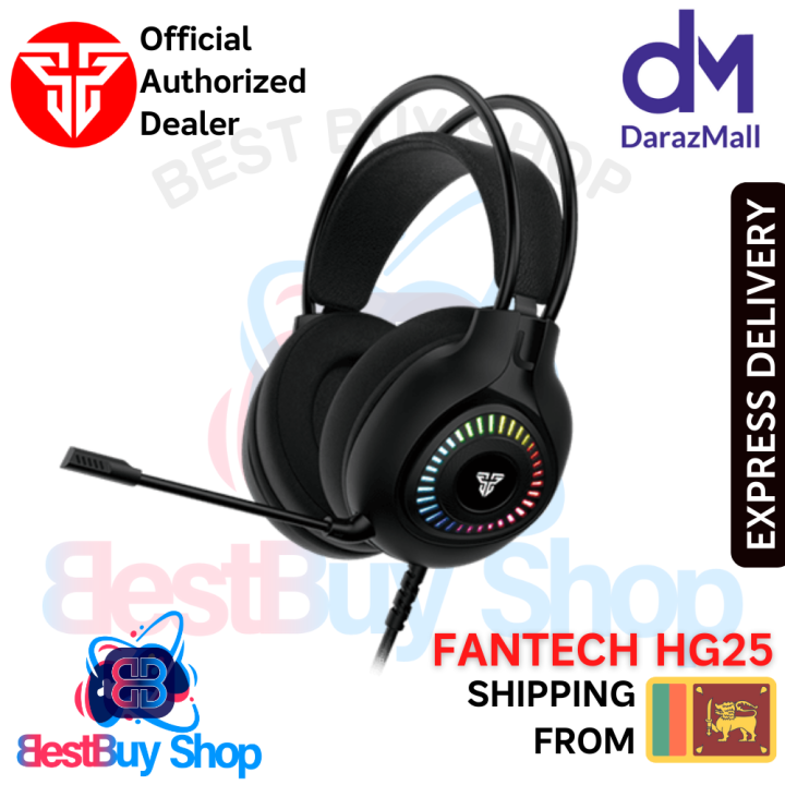 FANTECH HG25 ORBIT 7.1 VIRTUAL SURROUND SOUND GAMING HEADSET | Daraz.lk