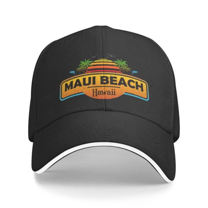 Fashion Maui Beach Hawaii Baseball Cap for Women Men Adjustable ...