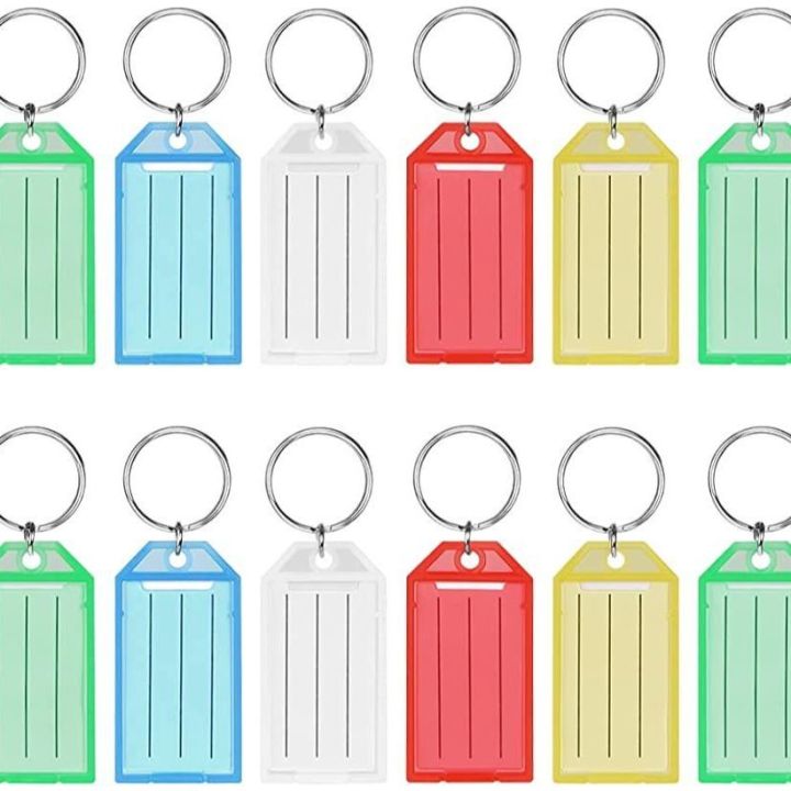 Plastic Key Tags With Labels | Daraz.lk