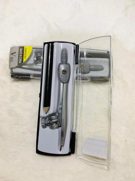 Compass Protractor Set | Kids Tools Drawing Compasses Math Compass | Daraz.lk